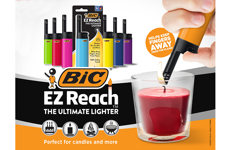 General Merchandise Gold Award: EZ Reach Lighter by BIC - C-Store Products
