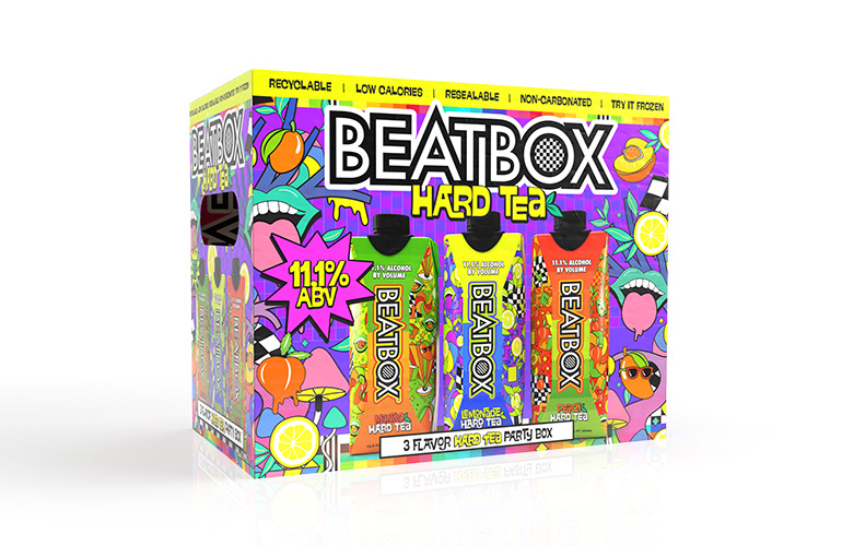 Alcoholic Beverages Silver Award: BeatBox Hard Tea Variety Pack by ...
